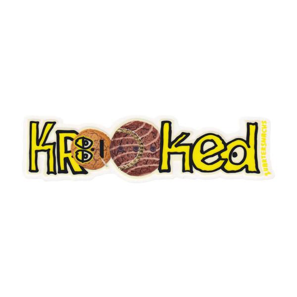【KROOKED / STICKER】MARK GONZALES が手掛けるスケボー・スケートボードのデッキブランド、KROOKED（クルキッド）。ニューヨークのスケートボードシーンをベースに、マンハッタン育ちのスケーター達が始めた情報サイ...