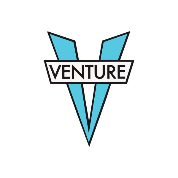 【VENTURE / STICKER】スケボー・スケートボードのトラックブランド、VENTURE（ベンチャー）のステッカーです。サイズ：約 7.5cm x 5.5cm*商品によって多少の誤差がある事をご了承下さい。*当店舗に掲載の写真・文章...