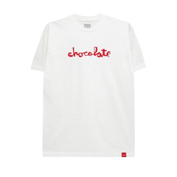 【CHOCOLATE / T-SHIRTS】スケボー・スケートボードのデッキブランド、CHOCOLATE（チョコレート）のTシャツです。フロントプリント、左裾にブランドタグが施されています。【素材】コットン 100%。【サイズ】M：着丈/約...