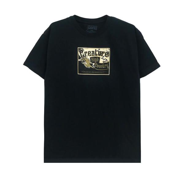 【CREATURE / T-SHIRTS】スケボー・スケートボードのデッキブランド、CREATURE（クリーチャー）のTシャツです。フロントプリント、バックプリントが施されています。【素材】コットン 100%。【サイズ】L：着丈/約72cm...
