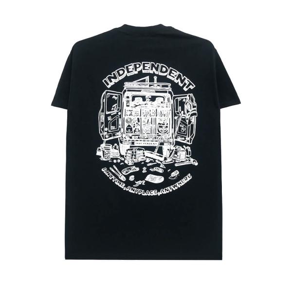 【INDEPENDENT / T-SHIRTS】スケボー・スケートボードの老舗トラックブランド、INDEPENDENT（インディペンデント）のTシャツです。左胸プリント、バックプリントが施されています。【素材】コットン 100%。【サイズ】...