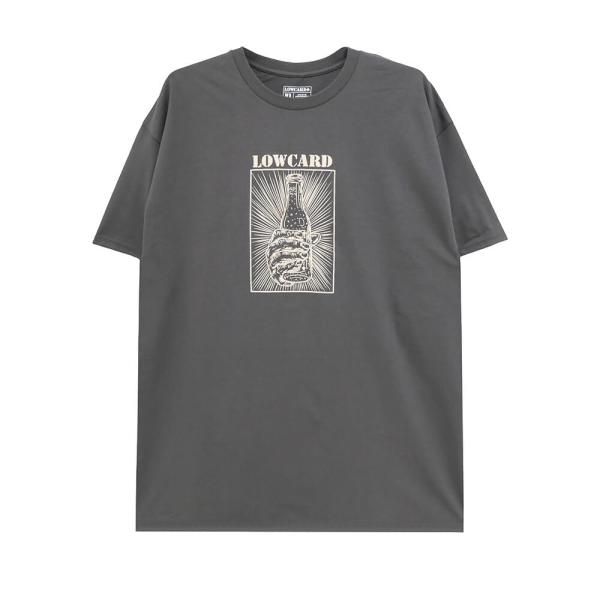 【LOWCARD / T-SHIRTS】サンフランシスコ発信の ZINE（小冊子）、LOWCARD MAGAZINE（ローカード マガジン）のTシャツです。フロントプリントが施されています。【素材】コットン 100%。【サイズ】L：着丈/約...