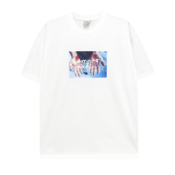 【POLAR / T-SHIRTS】PONTUS ALVが手掛けるスケボー・スケートボードのデッキブランド、POLAR（ポーラー）のTシャツです。フロントプリントが施されています。【サイズ】M：着丈/約71cm、身幅/約58cm、袖丈/約2...
