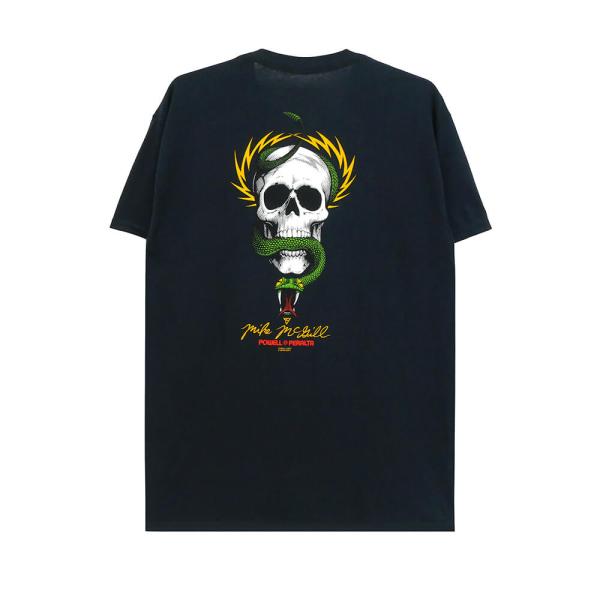【POWELL PERALTA / T-SHIRTS】スケボー・スケートボードの老舗デッキブランド、POWELL PERALTA（パウエルペラルタ）のTシャツです。MIKE McGILL（マイク・マッギル）モデルのグラフィック。左胸プリント...