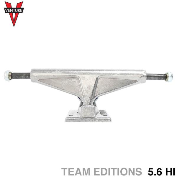 【VENTURE / TRUCK】スケボー・スケートボードのトラックブランド、VENTURE（ベンチャー）。定番のオリジナルモデル。2個1セット（スケートボード1台分）重さ：372g高さ：62mm適合デッキサイズ：8.125 inch 〜 ...