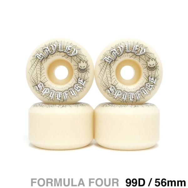 【SPITFIRE / WHEEL / FORMULA FOUR・F4】スケボー・スケートボードのウィールブランド、SPITFIRE（スピットファイヤー）。SPITFIREが独自に開発した良質なウレタン素材により従来よりも重量は軽くスピード...