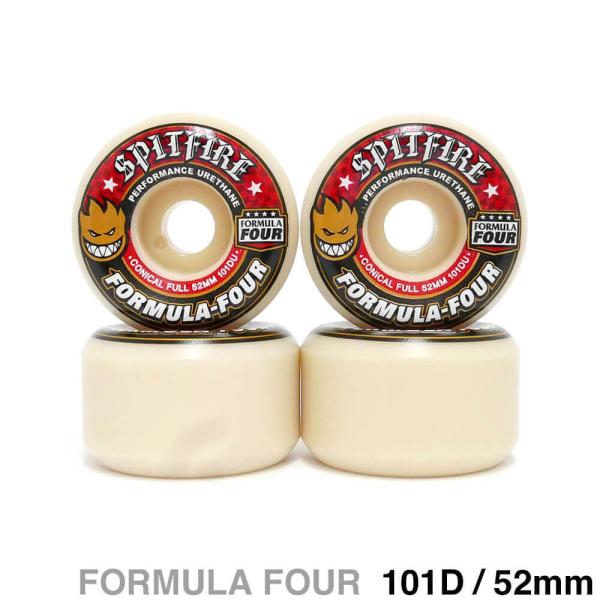 【SPITFIRE / WHEEL / FORMULA FOUR・F4】スケボー・スケートボードのウィールブランド、SPITFIRE（スピットファイヤー）。SPITFIREが独自に開発した良質なウレタン素材により従来よりも重量は軽くスピード...