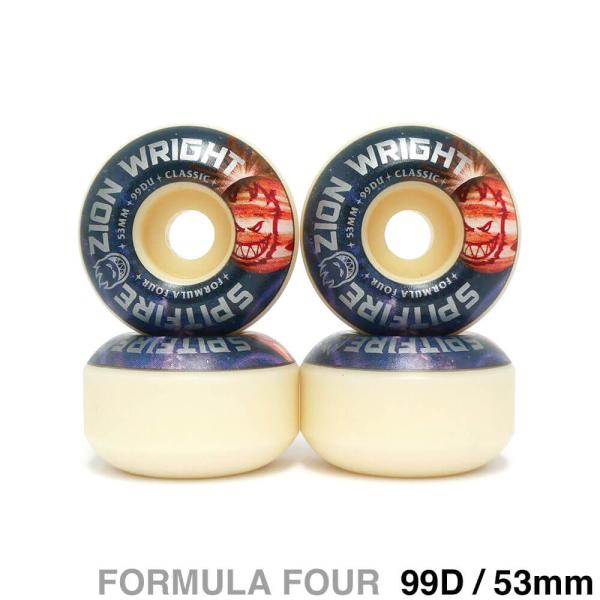 【SPITFIRE / WHEEL / FORMULA FOUR・F4】スケボー・スケートボードのウィールブランド、SPITFIRE（スピットファイヤー）。SPITFIREが独自に開発した良質なウレタン素材により従来よりも重量は軽くスピード...