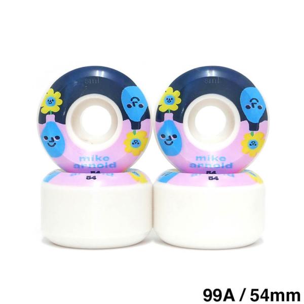 【SMALL / WHEEL】スケボー・スケートボードのウィールブランド、SML. WHEEL（スモール）。4個1セット（スケートボード1台分）幅：34mm硬さ：99A / OG FORMULA