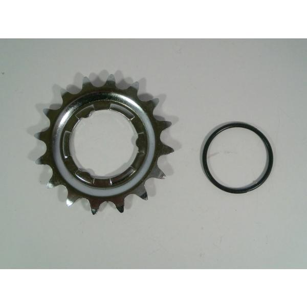 日本郵便　クリックポスト便で発送します。スナップリング付16T　薄歯（3/32　チェーン）　2.３mm厚