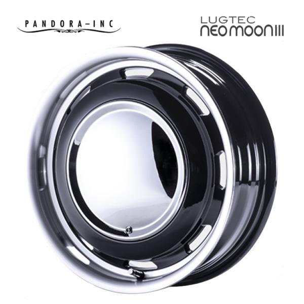 LUGTEC neomoon 3 ホイール 2本 セット 新品サイズ：15インチ 4H100 5J+45J 5J-15 +45 4H-100 15インチ 4H100 5J 5J+45 4穴セット内容：センターカバー・エアバルブ【送料】*送料...