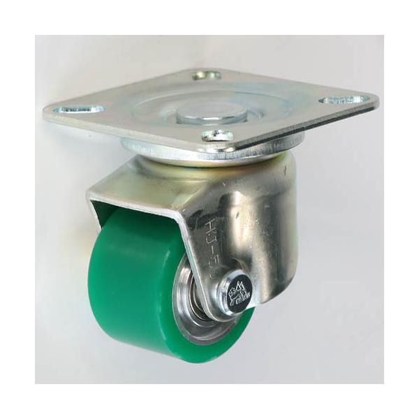 ■商品説明低床重荷重用キャスター車輪にはウレタン車輪を使用。耐衝撃性・耐油性に優れます。■特長自在旋回部の表面は焼き入れ処理により強化。長期間の負荷の後でも旋回がスムーズ。車輪には密封型ラジアルボールベアリングを使用。グリースの追加注入無し...