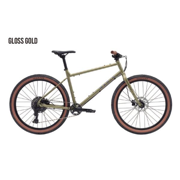 【適応サイズ】Mサイズ： 168 〜 178 cm※適応身長はあくまでも目安です【商品詳細】ツーリングや里山ライドだけでなくストリートも楽しめる、シンプルなデザインに高いパフォーマンス性を備えた1台。フレーム：クロモリフォーク：クロモリシフ...