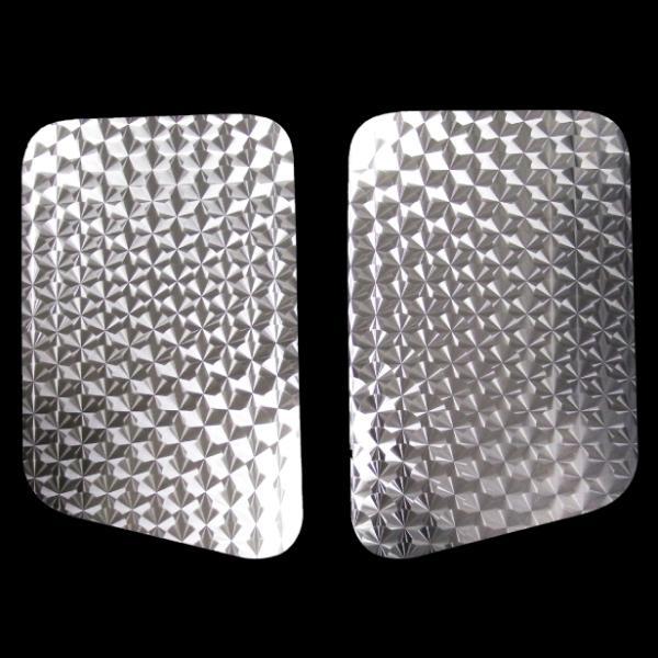 三菱ふそう スーパーグレート ベッド窓パネル ウロコ柄 左右セット【RQWP4F】トラック　デコトラ