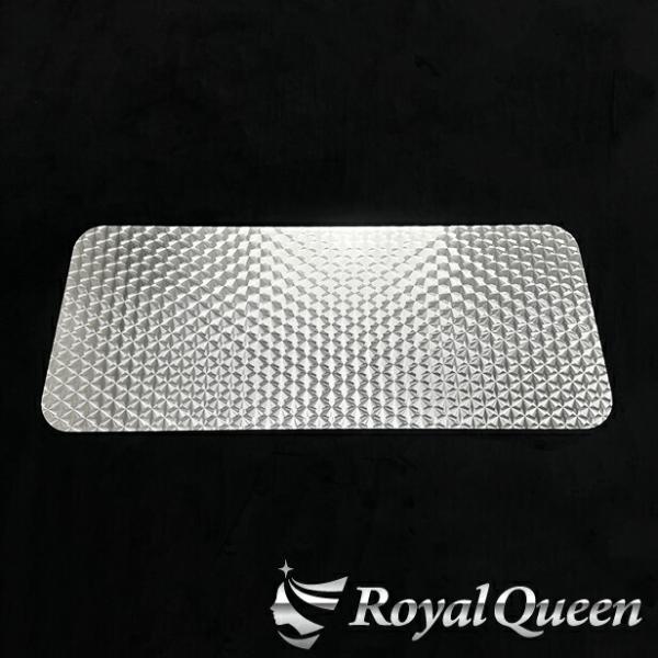 FUSO ベストワンファイター/NEWファイター /フルコンファイター リア窓パネル ステンレス ウロコ【RQWP24F】トラック　デコトラ