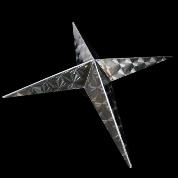 訳あり格安B品★十字型 ホイール スピンナー ウロコ柄 16インチ【RQWS42-B2】トラック　デコトラ