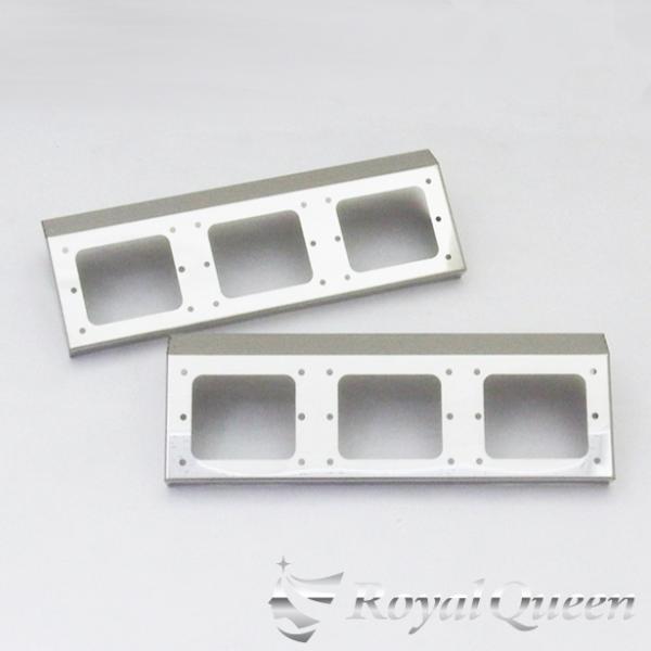 汎用 3連 バスウインカー ステー　鏡面 #1000【RQTB13】トラック　デコトラ