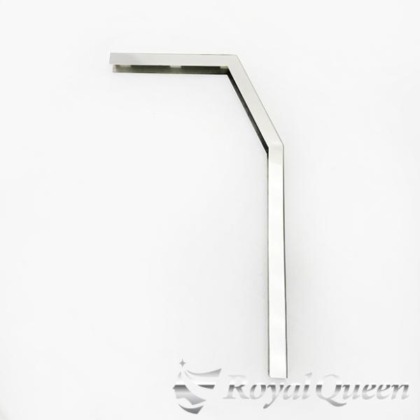 汎用 ステンレス サイドバンパーステーB 1本 鏡面【RQSS3】　デコトラ　アートトラック