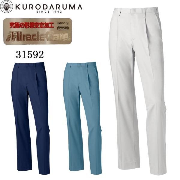 メーカー廃番のため在庫限り31592作業スラックス（ワンタック）素材：ポリエステル60％・綿40％(ポプリン)カラー：11.ネイビー・40.シルバー・85.パウダーグリーンサイズ：73・76・79・82・85・88・91・96・101生産国...