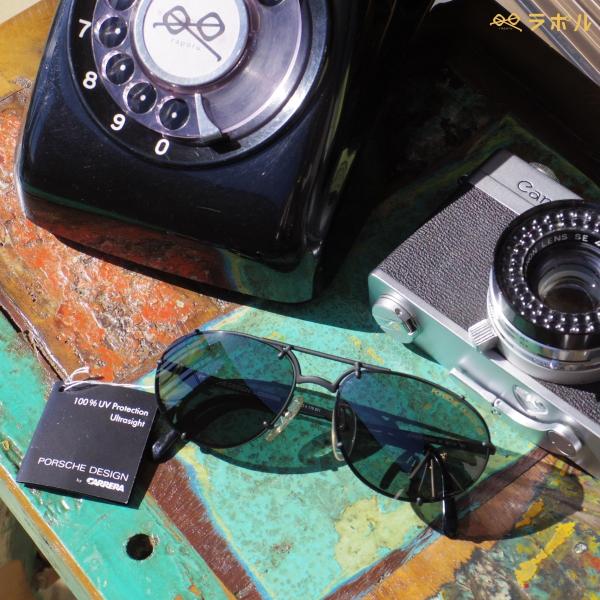 PORSCHE DESIGN by CARRERA　　フレームカラー　　　　　　マットブラック　　レンズカラー　　　　　　　ダークグリーンオールこちらの商品は vintage 品になります。 多少の細かな薄い擦れ,小キズ等は予めご了承下さい...