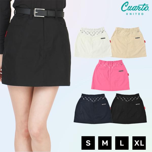 【アウトレット商品について】・アウトレット商品の為、小さい傷等がある場合がございます。・ご注文確定後のキャンセル・返品、ご注文内容の変更はお受けできません。後ろのモノグラムロゴ刺繍がポイントのベーシックな台形スカート。オールシーズン着用でき...