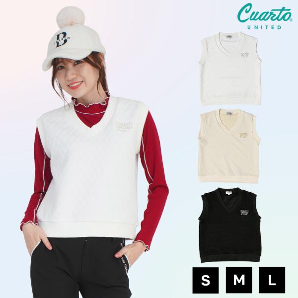 【アウトレット商品について】・アウトレット商品の為、小さい傷等がある場合がございます。・ご注文確定後のキャンセル・返品、ご注文内容の変更はお受けできません。立体的なヘリンボーンのジャガード生地が可愛い、トレンド感あるゆったりめサイズのベスト...