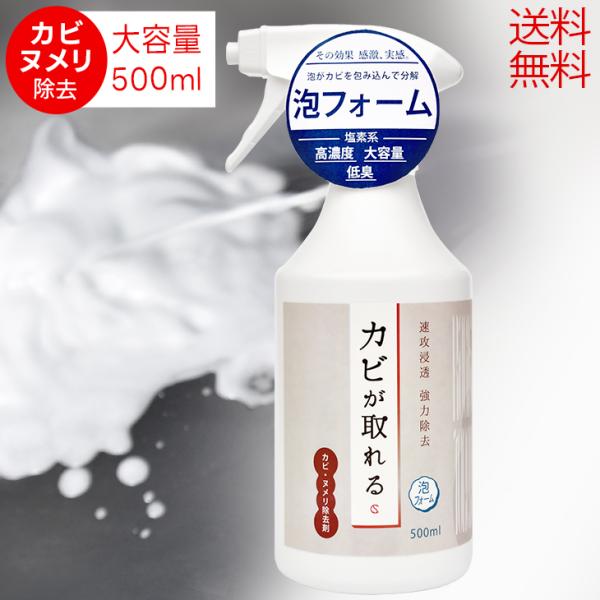 【発売日：2025年04月16日】カビが取れる(カビ・ぬめり除去) 500ml使用用途：カビ除去(ゴムパッキン・壁・タイル・クロス・目地・ガラスなど)・水まわりのヌメリ取り・漂白主成分：塩素系アルカリ漂白剤(次亜塩素酸塩、水酸化ナトリウム(...