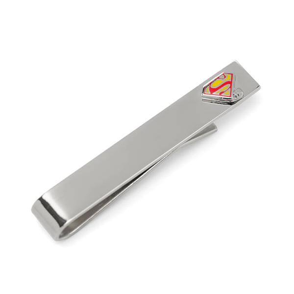 DCコミック スーパーマン シリーズスーパーマン ロゴをモチーフにしたネクタイピン。背面には、"Truth, Justice, and the American Way" のメッセージ入り。自分用、大切な人へのギフト・男性用プレゼントに最適...