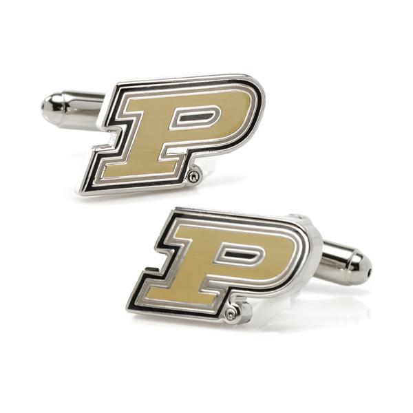 NCAA 全米大学体育協会 公式 チームロゴカフス。パデュー ボイラーメーカーズ Purdue University Boilermakers。自分用、大切な人へのギフト・男性用プレゼントに最適。専用のケースに入れてお届けします。カラー: ...