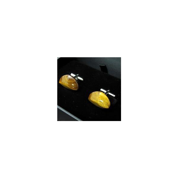 大粒の柔らかな曲線にカットし研磨されたパワーストーンカフス。イタリアのCESARI&amp;RINALDI社から直輸入で研磨された天然石を使用。 フェイス素材　：タイガーアイ、ソーダライト、スモーキークォーツ、オニキス  足部分素材　　：真...