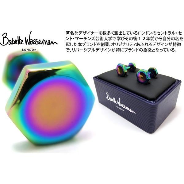 ボルトとナットが一体になった遊び心溢れるカフス。小さいナットは実際に外すことが出来るので、スムーズに着用が可能です。SIZE：約14×16mm素材：真鍮ロジウムメッキ付属品：純正BOX※【カフス】【カフリンクス】【カフスボタン】はすべて同じ...