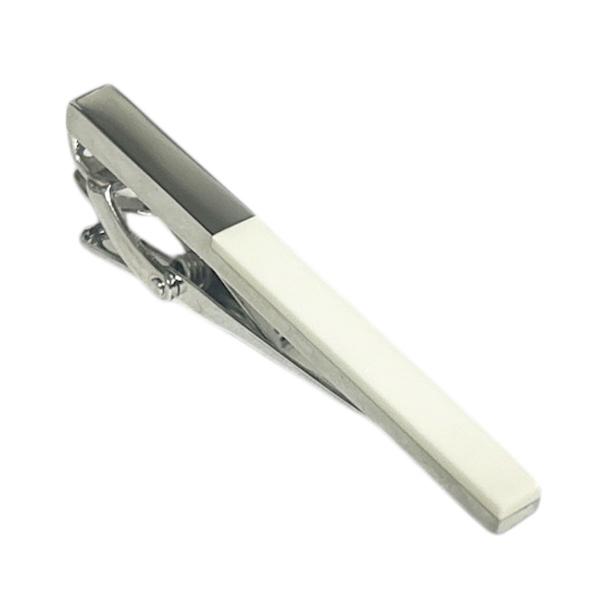 タイバー エリザベスパーカー アクリルホワイトネクタイピン : 鎌倉