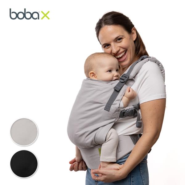 ラップとキャリアの良いとこ取りをしたボバの集大成「ボバエックス」！0歳から大きくなるまで、包むようなやさしい抱っこができます。 抱っこひもの高さが調整できるため、赤ちゃんのサイズにストラップ調節だけで合わせることができます。抱っこひもの幅も...