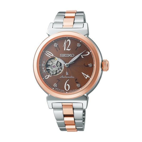 SSVM062 セイコー ルキア メカニカル レディース腕時計 送料無料 【商品詳細】キャリバーNo：4R38・メカニカル　自動巻（手巻つき）・精度：日差＋45秒〜−35秒・駆動期間：最大巻上時約41時間持続・石数：24石・秒針停止機能・ス...