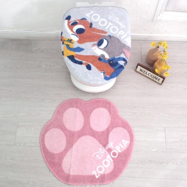 ■サイズトイレ蓋カバー (洗浄暖房用) 約40×44cm以下トイレマット 約57ｘ53cm■素材蓋カバー表側：パイル/ポリエステル100％、基布メッシュ部分/ポリプロエピレン100％、不織布/ポリエステル100％裏側：ポリエステル100％マ...