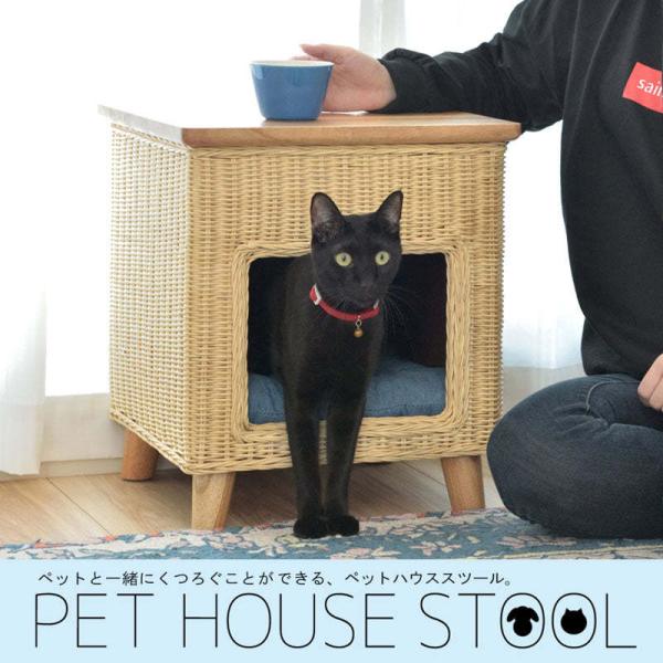 ■商品説明■ペットと一緒にくつろいだり、スツールやミニテーブルとして使ったりと、マルチな使い方ができるペットスツールです。■ペットだけでなく飼い主さんがイスとして座ってももちろんOK。座りながらペットと遊んだり、ペットと一緒にくつろぐことも...