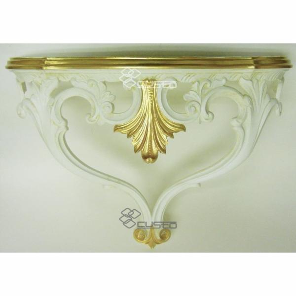 品名：コンソール・壁掛け材質：天板：大理石・象嵌　脚：ブナ材カラー：モニターの発色の具合によって、実際の物と色が異なる場合がございます。サイズ：575×185×450配送：送料無料は玄関先までのお届けとなります。納期：在庫のある場合は3日〜...