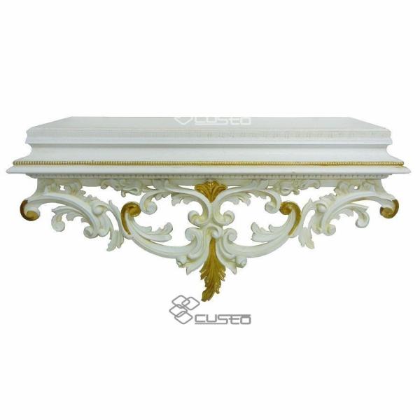 品名：コンソール・壁掛け材質：天板：大理石・象嵌　脚：ブナ材カラー：モニターの発色の具合によって、実際の物と色が異なる場合がございます。サイズ：750×240×360配送：送料無料は玄関先までのお届けとなります。納期：在庫のある場合は3日〜...