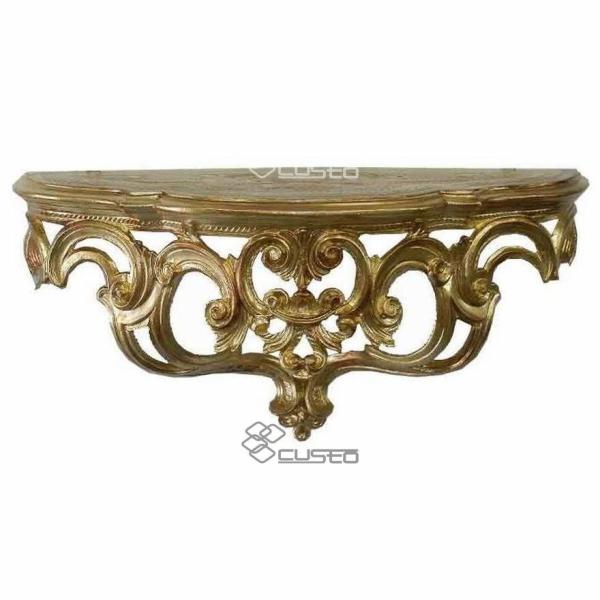 品名：コンソール・壁掛け材質：天板：大理石・象嵌　脚：ブナ材カラー：モニターの発色の具合によって、実際の物と色が異なる場合がございます。サイズ：500×200×240配送：送料無料は玄関先までのお届けとなります。納期：在庫のある場合は3日〜...