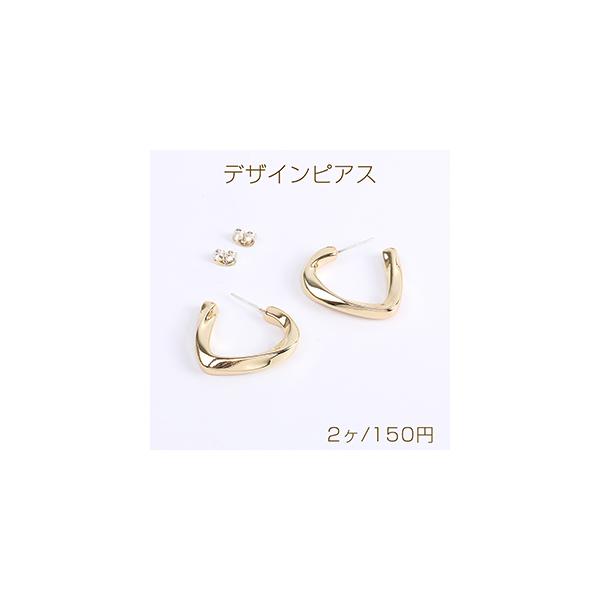 サイズ：約24×27mm 入数：2ヶ/パック 素材：貼付部→銅製 ピアスポスト→シルバー925製 ピアスキャッチ→鉄製 重さ：約12.8g/パックシルバー925ピアス デザインピアス デザインポストピアス アクセサリー デイリー カジュアル...