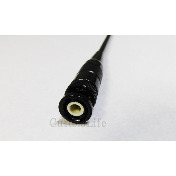 ■コネクタ形状：BNC/P■長さ：約390mm■重さ：約40ｇ■耐入力：約20W(MAX)■利得：2.15dBi■広帯域：136-174/400-480MHz ■中心周波数：145/433MHz■インピーダンス：50Ω■VSWR：1.5以下...