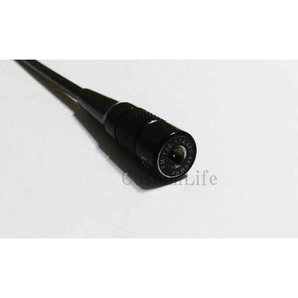 ■コネクタ形状：SMA/P■長さ：約370mm■重さ：約34ｇ■耐入力：約20W(MAX)■利得：2.15dBi■広帯域：136-174/400-480MHz ■中心周波数：145/433MHz  ■インピーダンス：50Ω■VSWR：1.5...