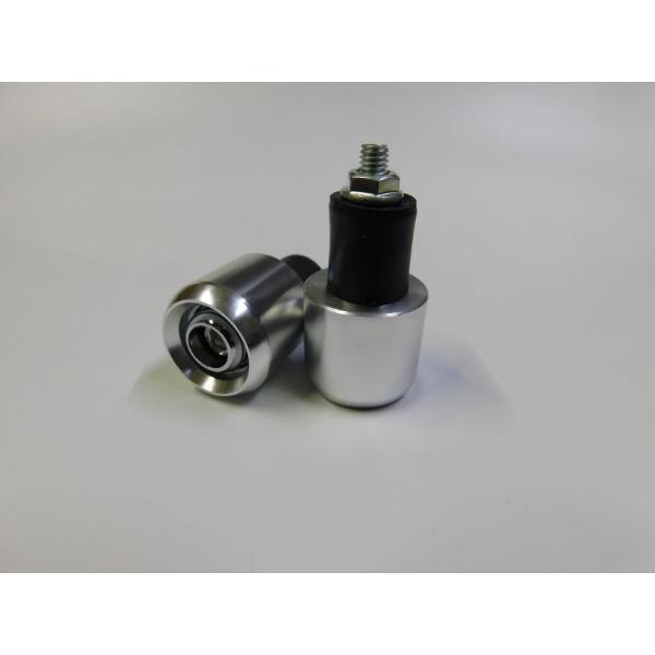 CL3160SV バイク グリップ 22.2Φ 用 アルミバーエンド 2個セット ハンドル エンド  汎用 モンキー ゴリラ ダックス シャリィ■カラー：シルバー（銀）■ハンドル内径が約18.5mm以上に対応します。■全長:約56ｍｍ 　他...