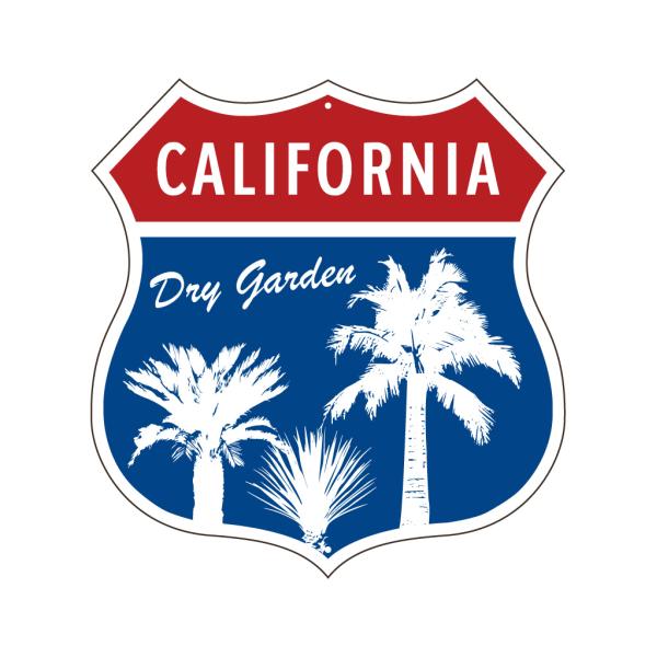 カリフォルニアスタイルの植樹まわりに映えるガーデンサインアルミプレートは如何ですか?カスタムプレートがあれば、大切な植物達への愛情がUPしますよ〜！！こちらのデザインは「CALIFORNIA DRY GARDEN」です。定番ですのでカスタム...