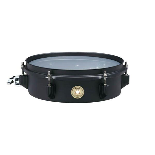 TAMA Metalworks Effect Mini-Tymp Snare Drum 10×3Metalworks Effect シリーズは、手軽にパーカッシブなサウンドを得られるシングルヘッドタイプのスネアドラムです。深さ 3 というユ...