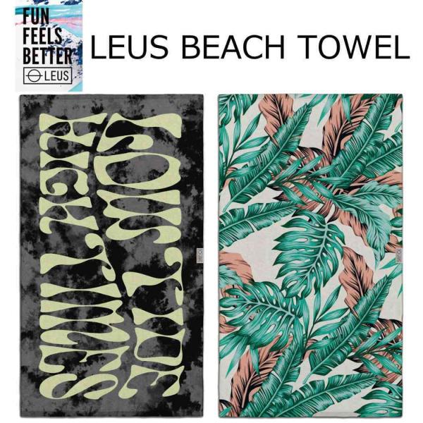 ブランド名LEUSレウス商品BEACH TOWELビーチタオルモデルHIGH TIMESJUNGLE FEVERLEUSとはいつも楽しい事を探しているような人や、流行に敏感な人、パーティー好き。こういう人達に共通していることは何でしょう？そ...