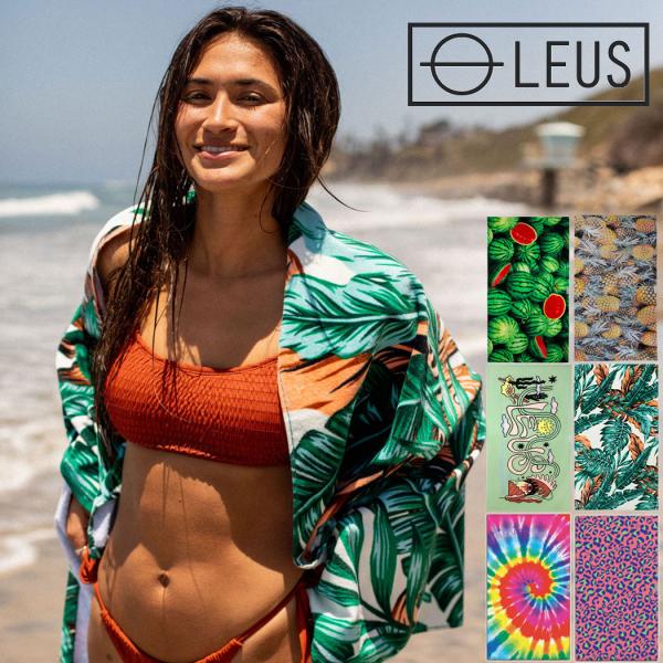 カリフォルニア発のタオルブランド「LEUS（レウス）」から、ライフスタイルを彩る大判ビーチエコタオルが登場しました。147cm×84cmの贅沢な大判サイズで、極上の肌触りとハイセンスなグラフィックが日常やアクティブシーンを格上げします。選ば...