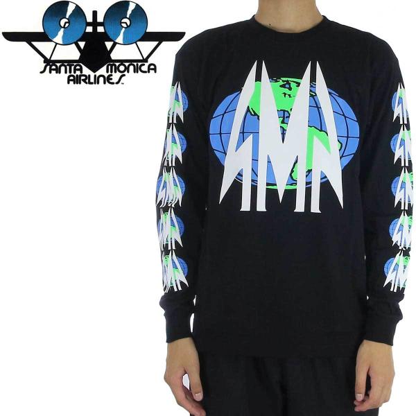 ブランドSanta Monica AirlinesモデルSMA OG Earth Airplane L/S Tee商品情報SANTA MONICA AIRLINESゼファーサーフショップから派生したスケートボードチーム"Z-BOYS"の育て...