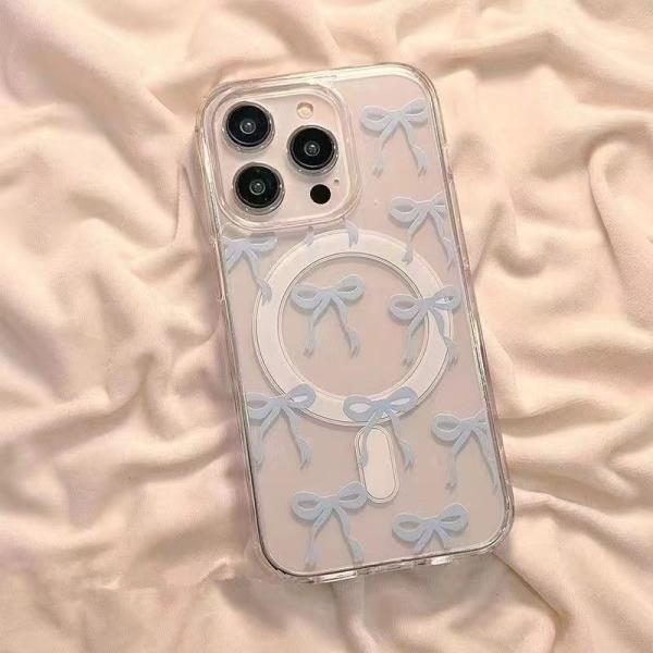 iPhone17シリーズ登場!!蝶結び リボン ガーリー シンプル 透明ケース ワイヤレス充電対応 スマホケース iPhone11 iPhone12 iPhone13 iPhone14 iPhone15 iPhone16 iPhone17 ...