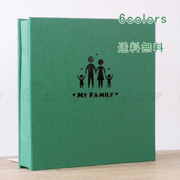 可愛らしいアルバムに、写真を80枚も収納できる大容量。シールや写真をコラージュすればオリジナルアルバムの完成です。証明書、レシーブ、写真など、サイズに捉われず自由に貼り付けOK！シックな革生地にナチュラルでシンプルな装丁デザイン、思い出を鮮...